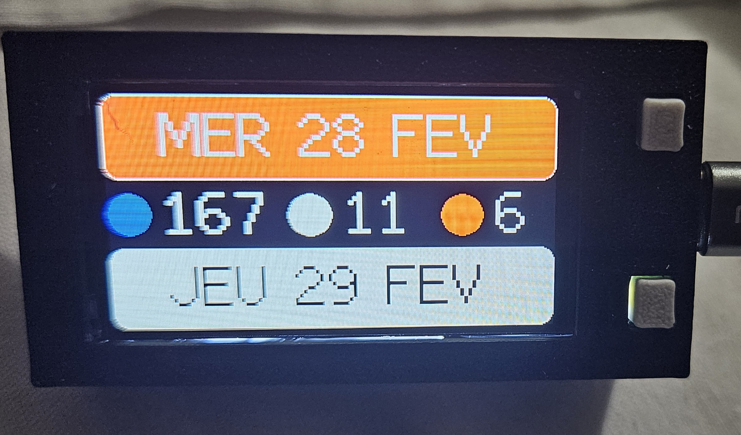 AFFICHEUR TEMPO Version Plus - Afficheur TEMPO